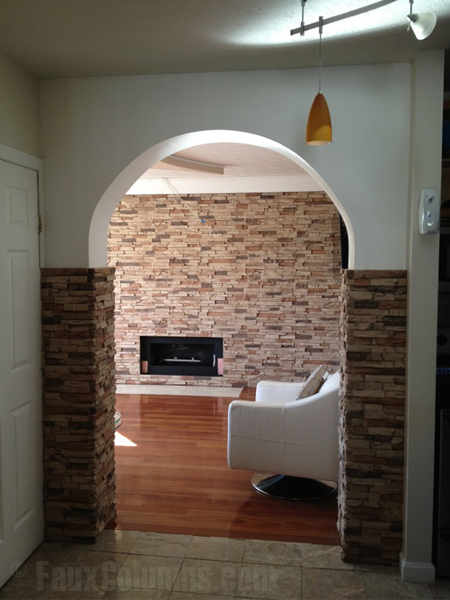 Decorative Interior Columns Add Elegance - Barron Designs